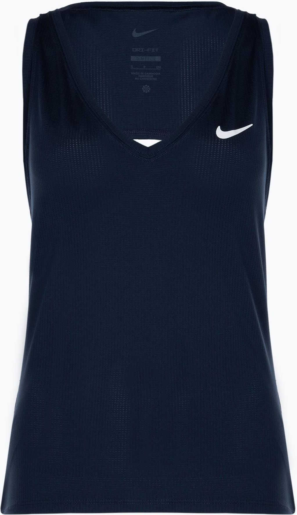 Nike Tank Top Damski Court Dri Fit Victory Tank Obsidian White White ...