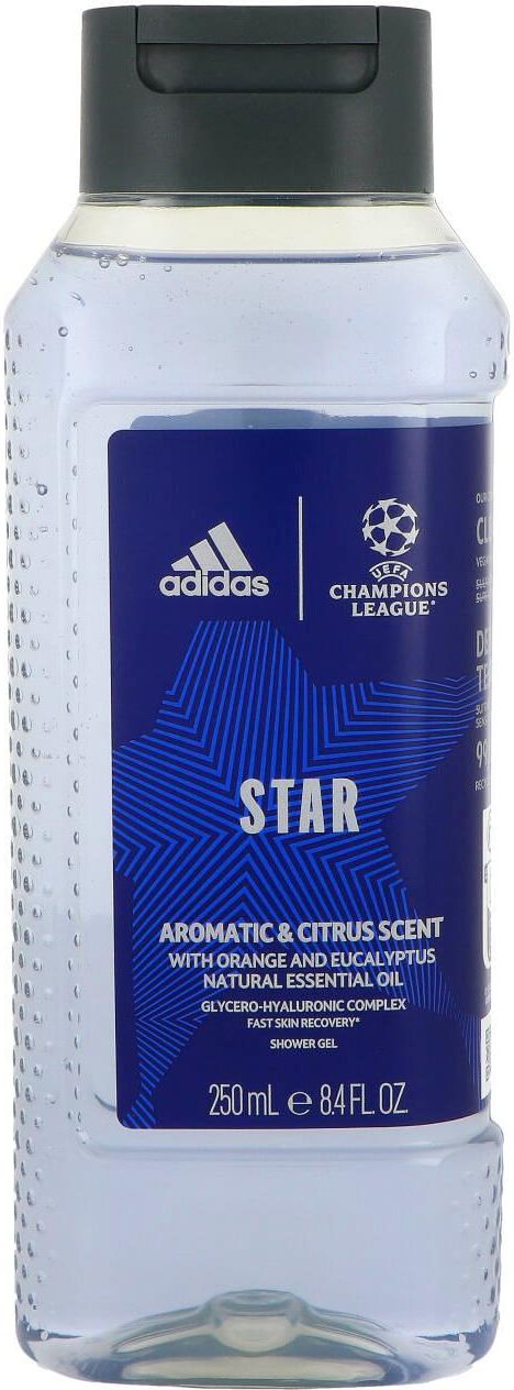 Adidas UEFA Champions League Star Shower Gel 250ml żel pod prysznic ...