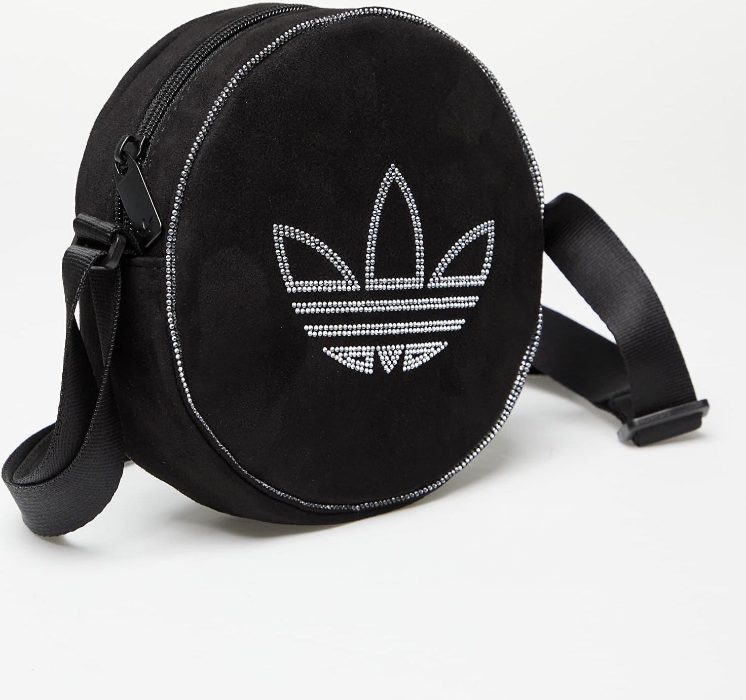 Adidas Rhinestones Fake Suede Round Bag Black - Ceny i opinie - Ceneo.pl
