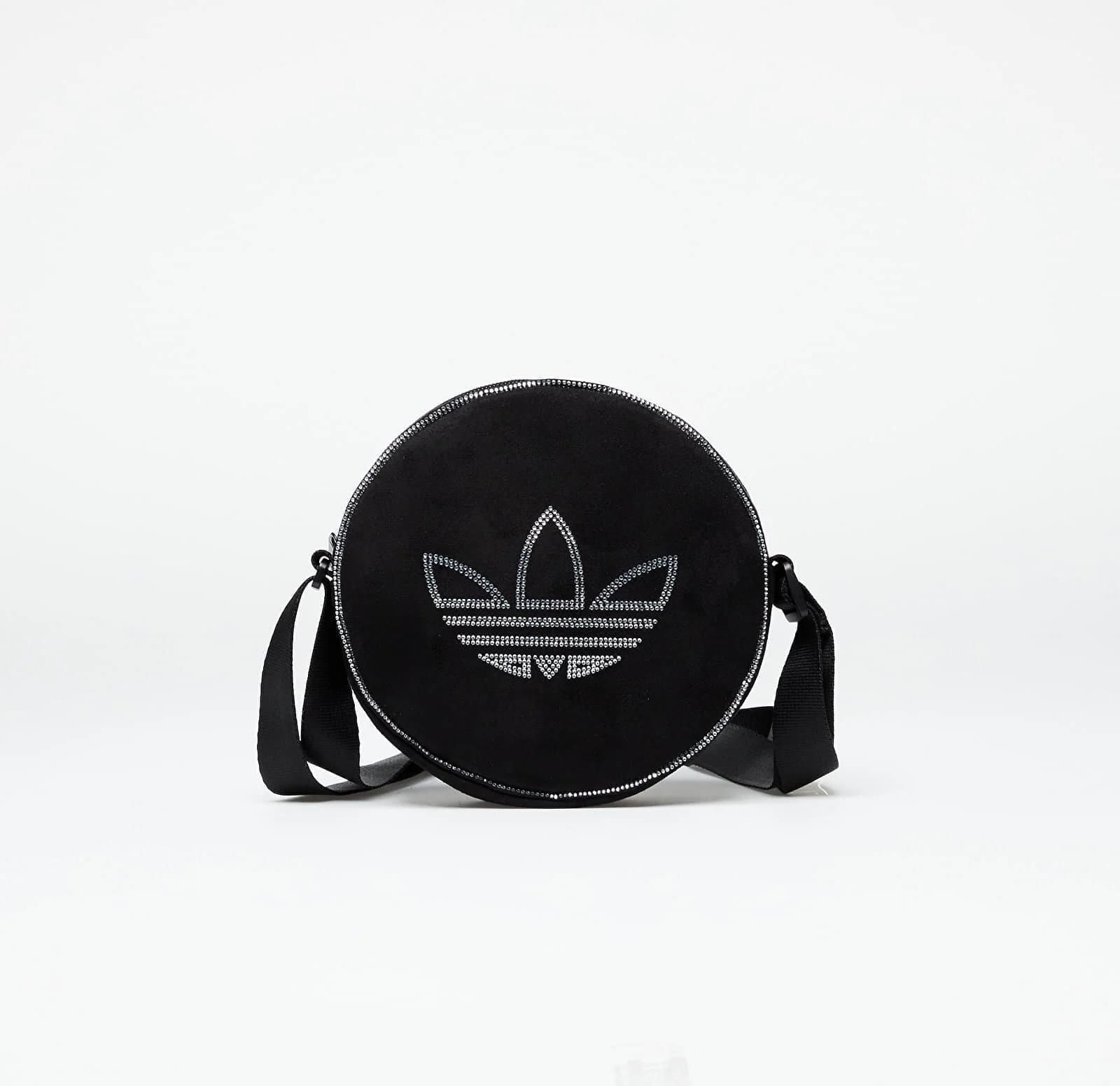 Adidas Rhinestones Fake Suede Round Bag Black - Ceny i opinie - Ceneo.pl