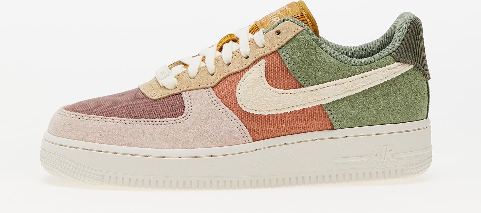 Nike W Air Force 1 '07 Lx Oil Green/ Pale Ivory-Terra Blush-Sesame ...