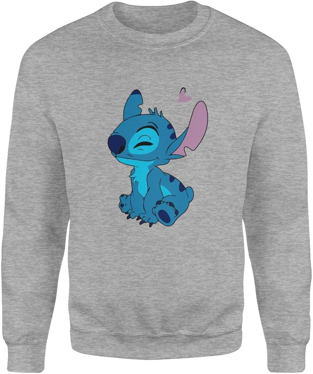 Zakochany stich z serduszkiem stitch Męska bluza (XL, Granatowy) - Ceny ...