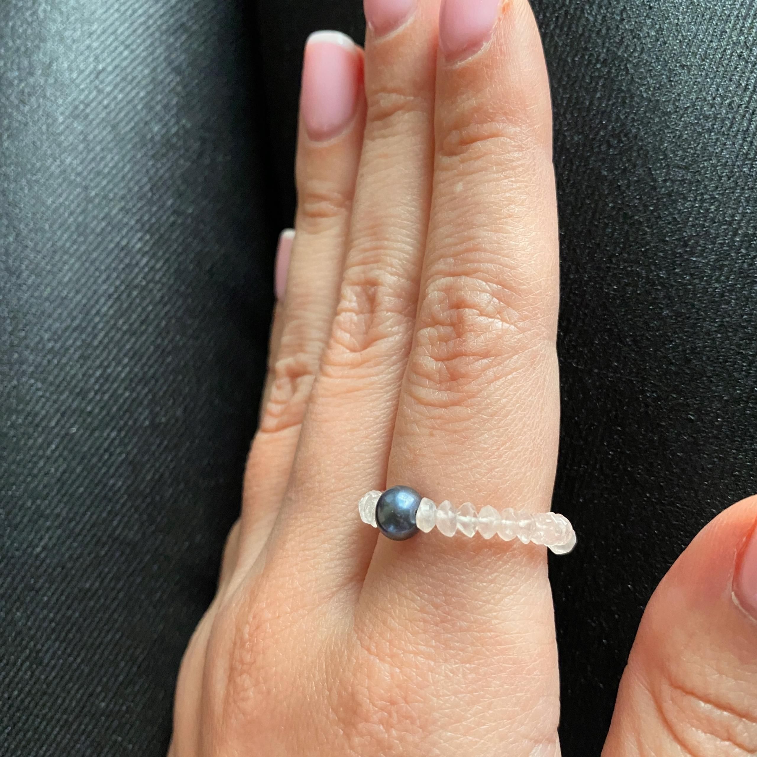 Just Pearl Elastyczny Pierścionek - Ceny i opinie - Ceneo.pl