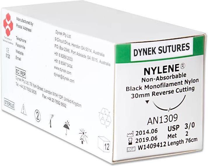 Produkt z Outletu: Nici, Szwy Chirurgiczne Niewchłanialne Nylene - Ceny i opinie - Ceneo.pl