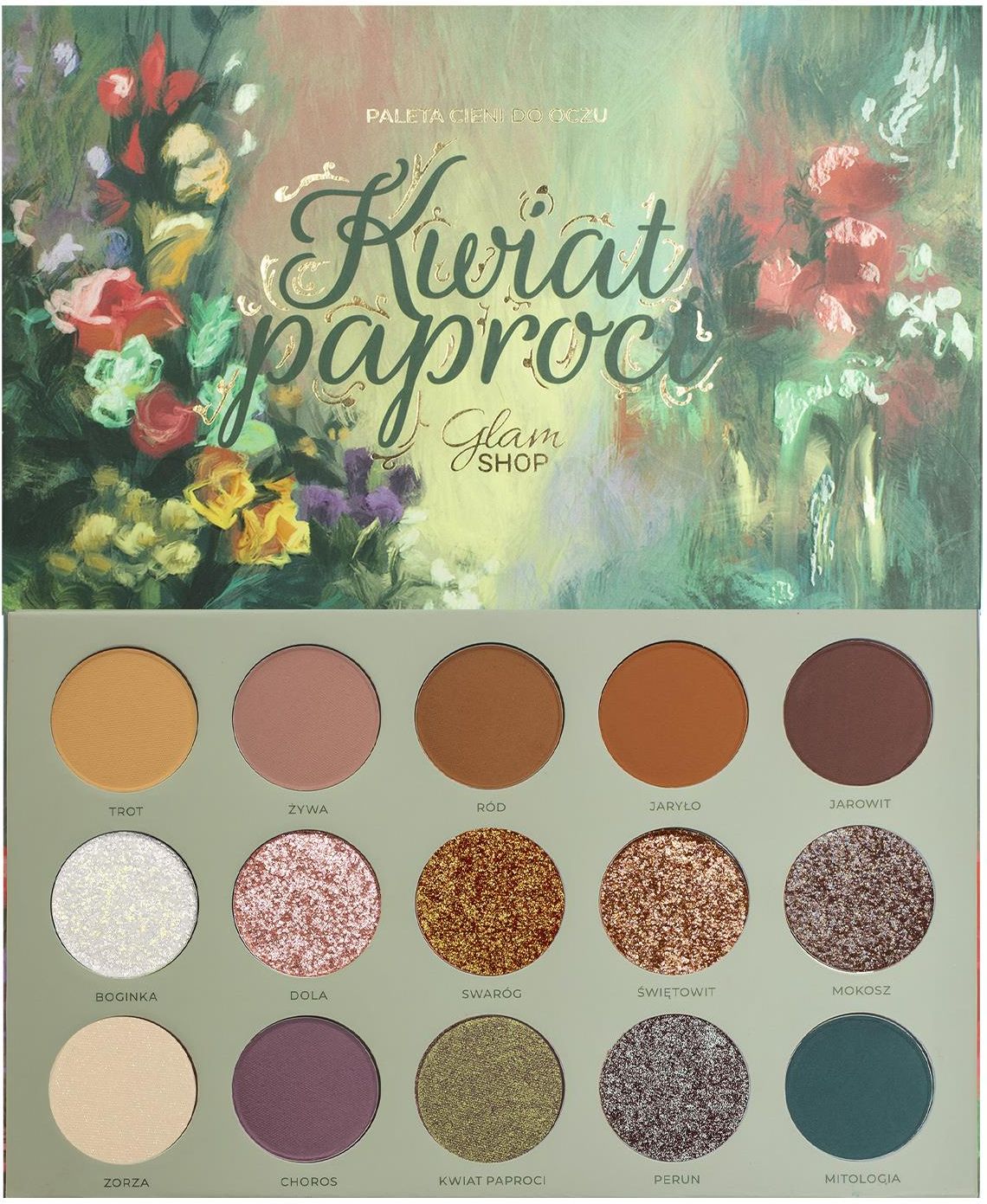 Glam Shop Kwiat Paproci Paleta Cieni Do Powiek 16,2g - Opinie i ceny na ...