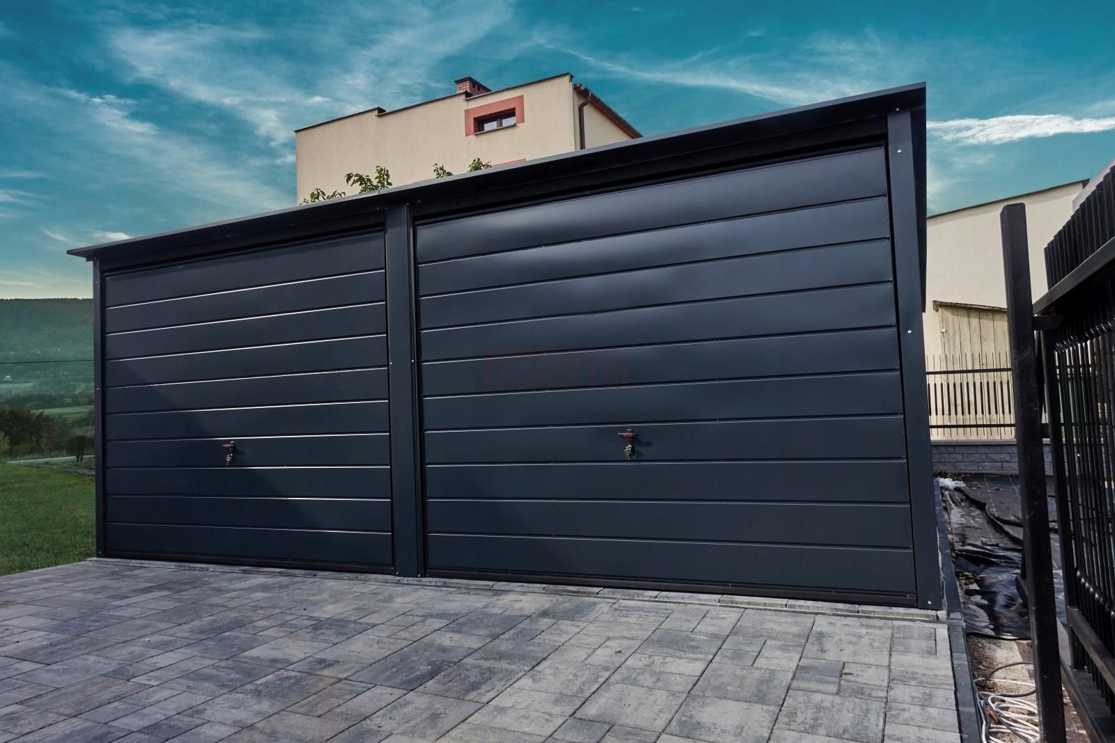 Transtal Garaż Blaszany 6x6 - Opinie i ceny na Ceneo.pl