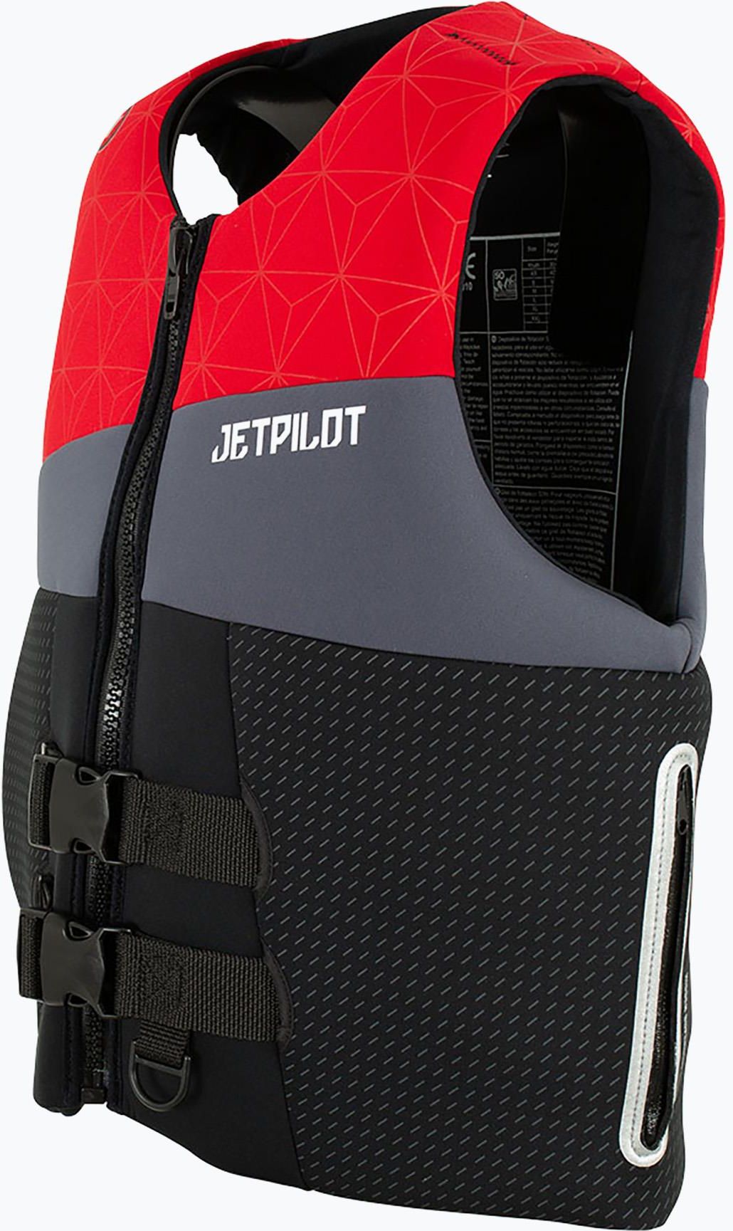 Jetpilot Kamizelka Asekuracyjna Męska Cause Neo Vest Red Charcoal Black ...