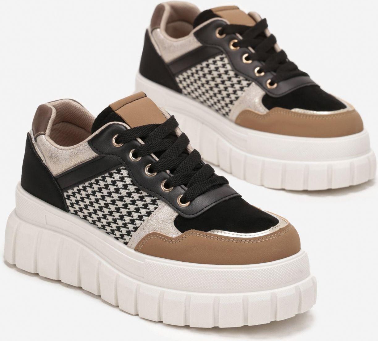 Born2Be Czarne Sneakersy damskie 38 - Ceny i opinie - Ceneo.pl