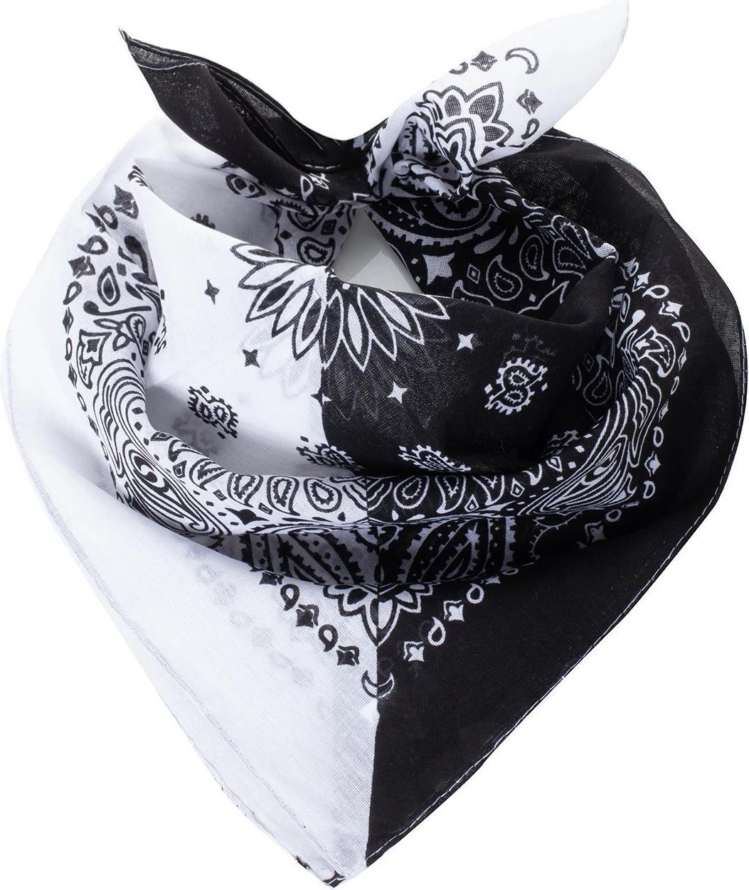 Bandana bandanka kwadratowa chusta Modne wzory Bawełna - Ceny i opinie ...