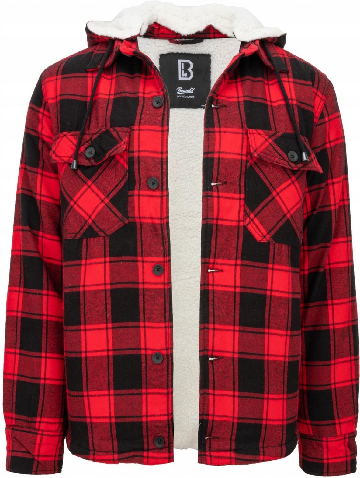 Kurtka Brandit Lumber Hooded Red/Black Checkered XL - Ceny i opinie ...