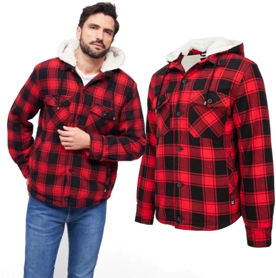 Kurtka Brandit Lumber Hooded Red/Black Checkered XL - Ceny i opinie ...