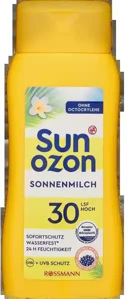Sunozon Sun Ozon Mleczko Ochronne Filtr 30 200 ml - Opinie i ceny na ...