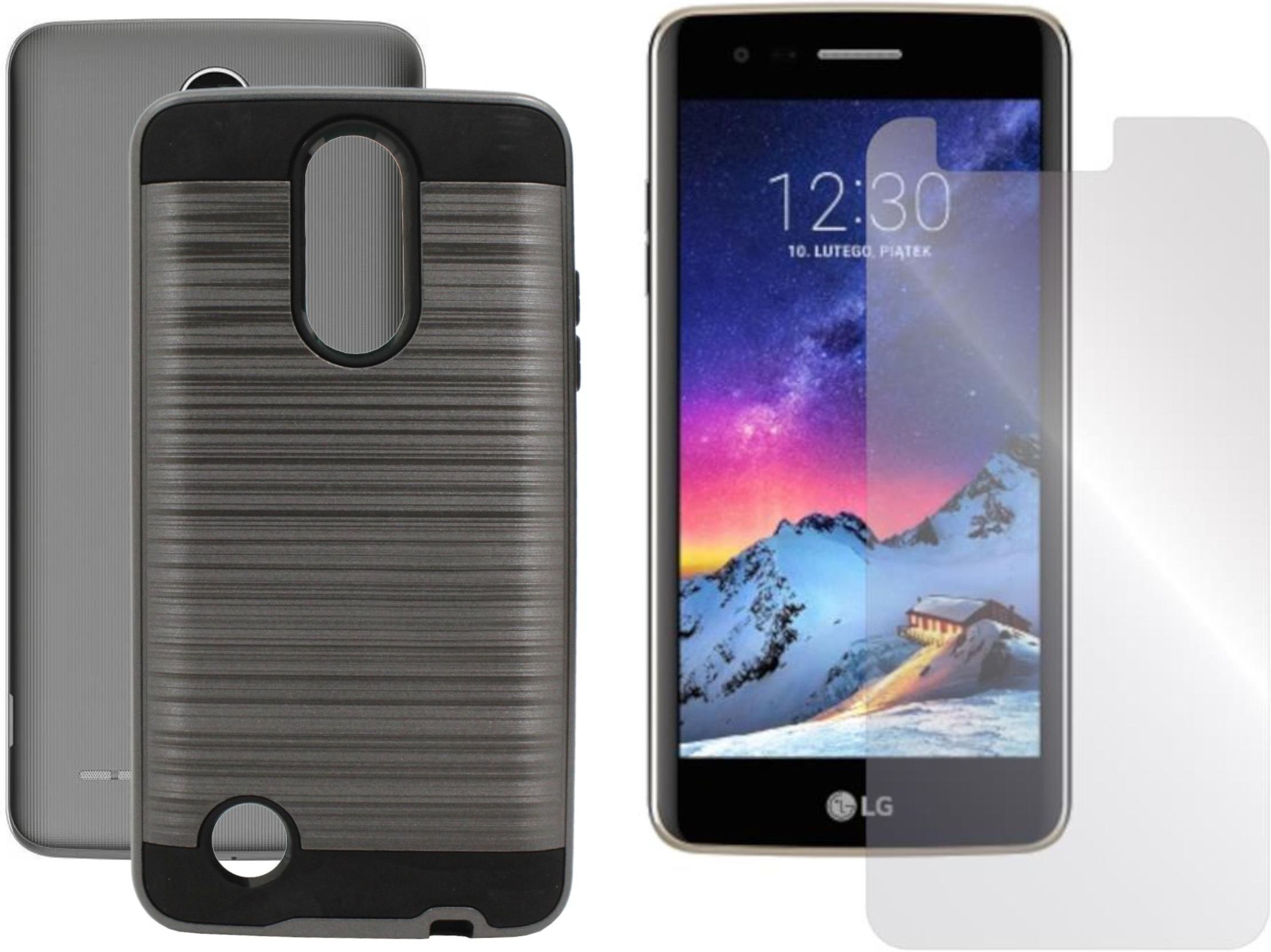 Gsm Hurt Etui Obudowa Do Lg K8 2017 X300 M200 Backcase Motomo Szare I ...