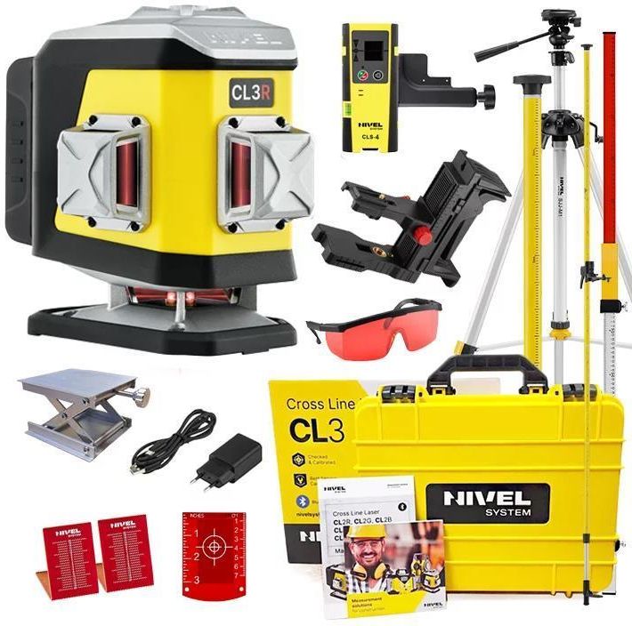Nivel System Laser Krzyżowy Cl3R Red +Zestaw Cls-4 - Opinie i ceny na ...