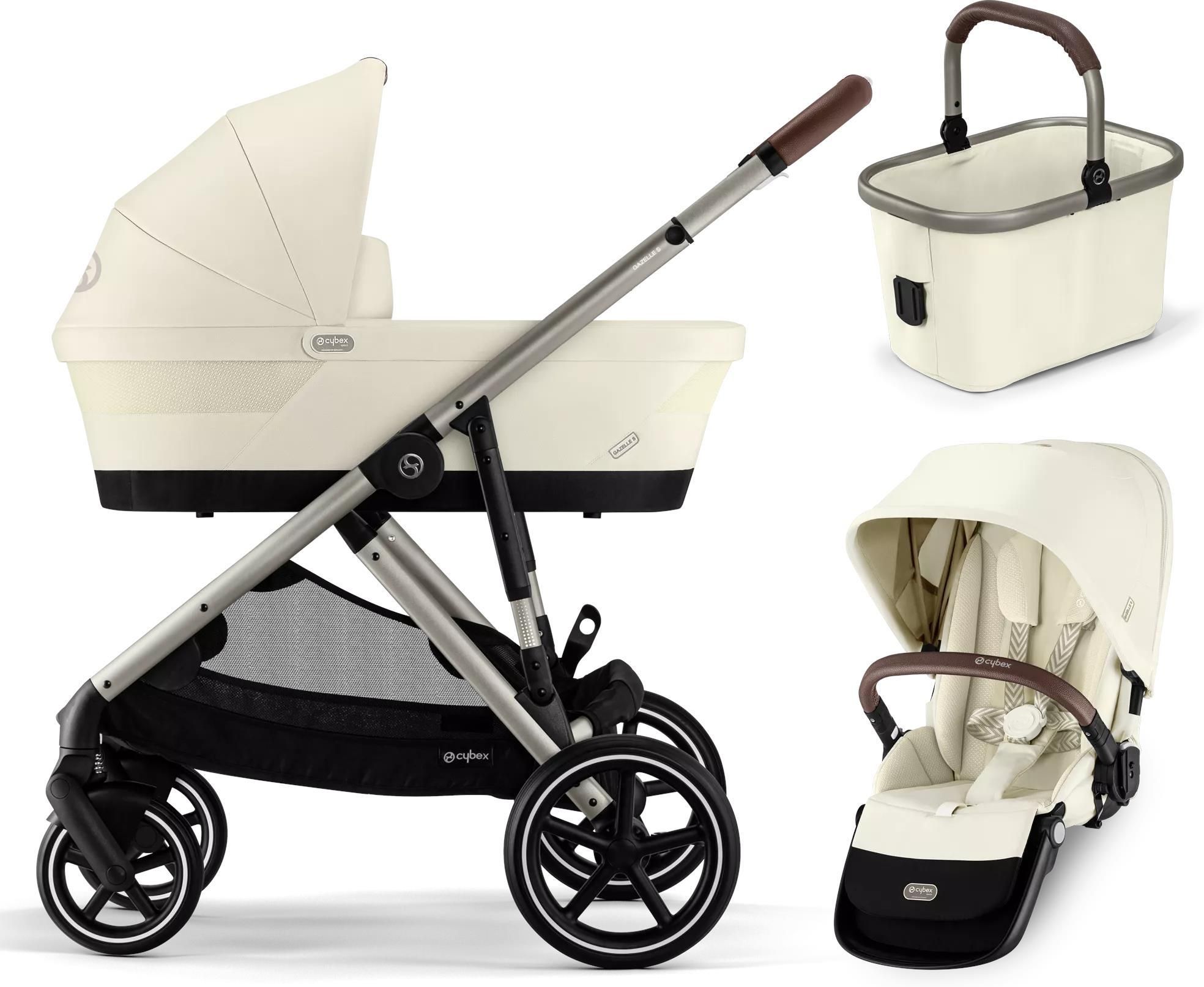 Wózek Cybex Gold Gazelle S Seashell Beige Głęboko Spacerowy - Ceny i ...