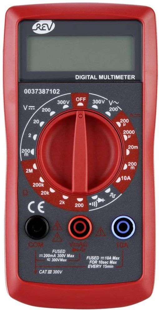Miernik uniwersalny Rev Multimetr Vielfmessgerät digital rt CAT III ...