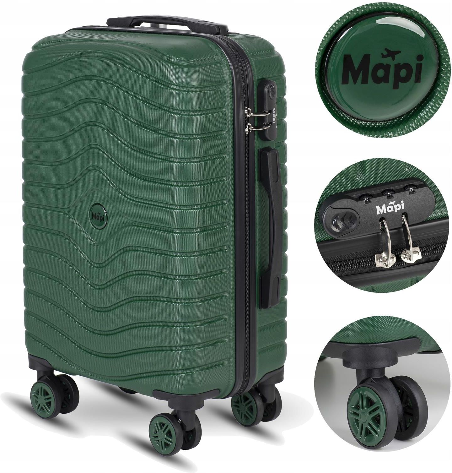 WALIZKA PODRÓŻNA NA KÓŁKACH BAGAŻ L 35L MAPI - Ceny i opinie - Ceneo.pl