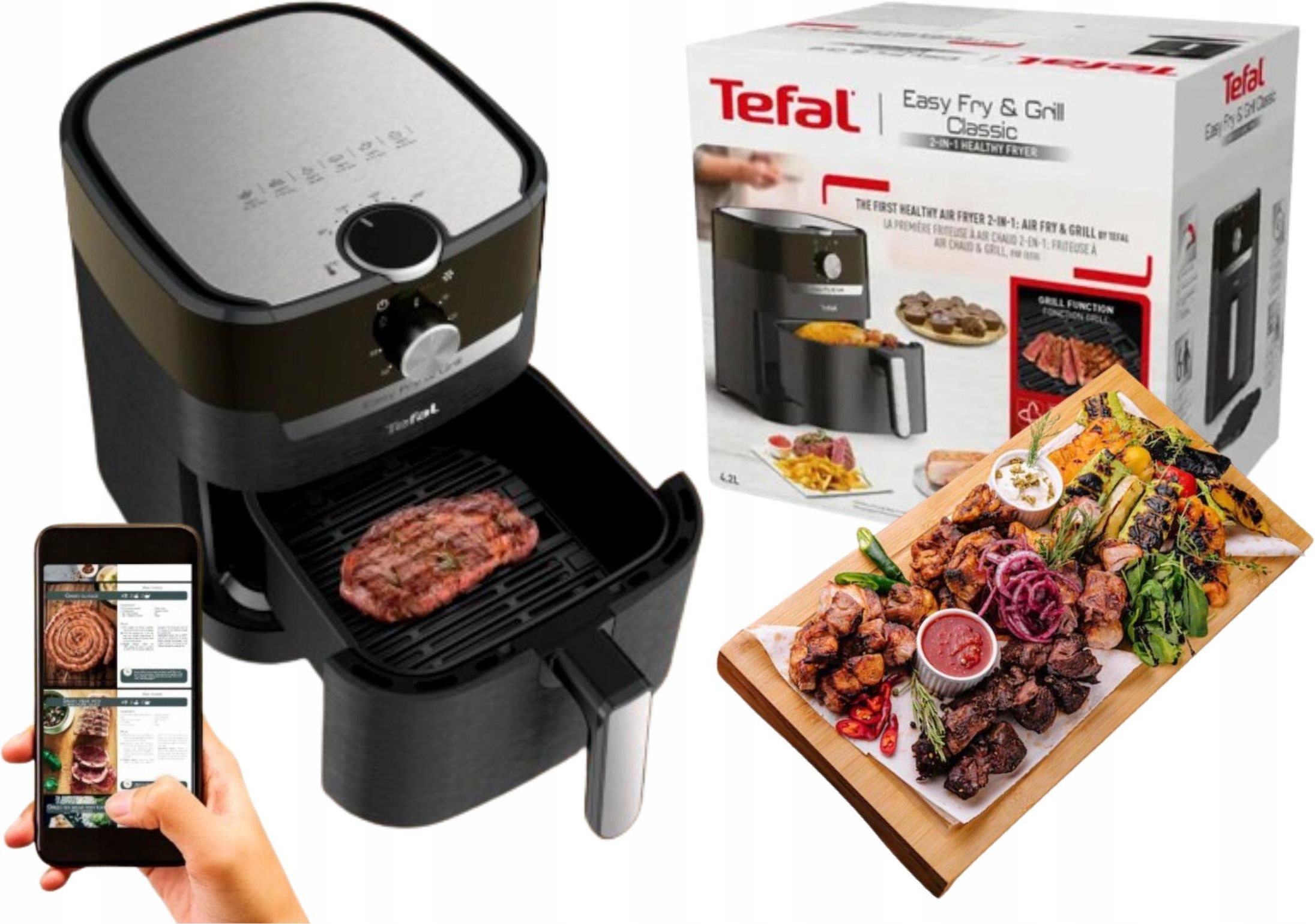 Frytkownica Tefal EY501815 - Opinie i ceny na Ceneo.pl
