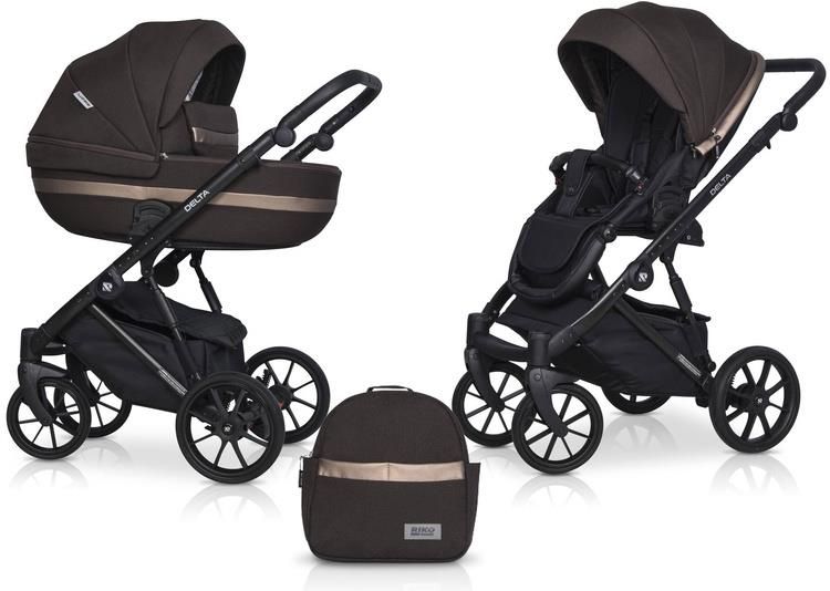 Wózek Riko Basic Delta 04 Chocolate Głęboko Spacerowy - Ceny i opinie ...