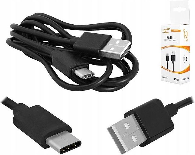 Ltc 1 Szt. Ps Kabel Hq Usb -Usb Type-C 1,5M Czarny. - Opinie i ceny na ...