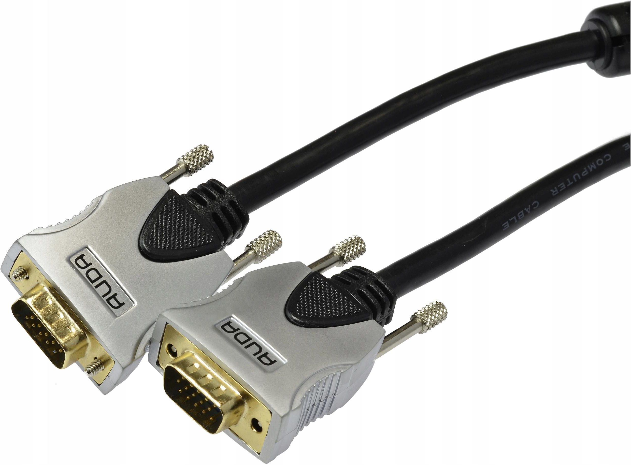 Auda Prestige Kabel Do Monitora Vga Svga D-Sub 2M - Opinie i ceny na ...
