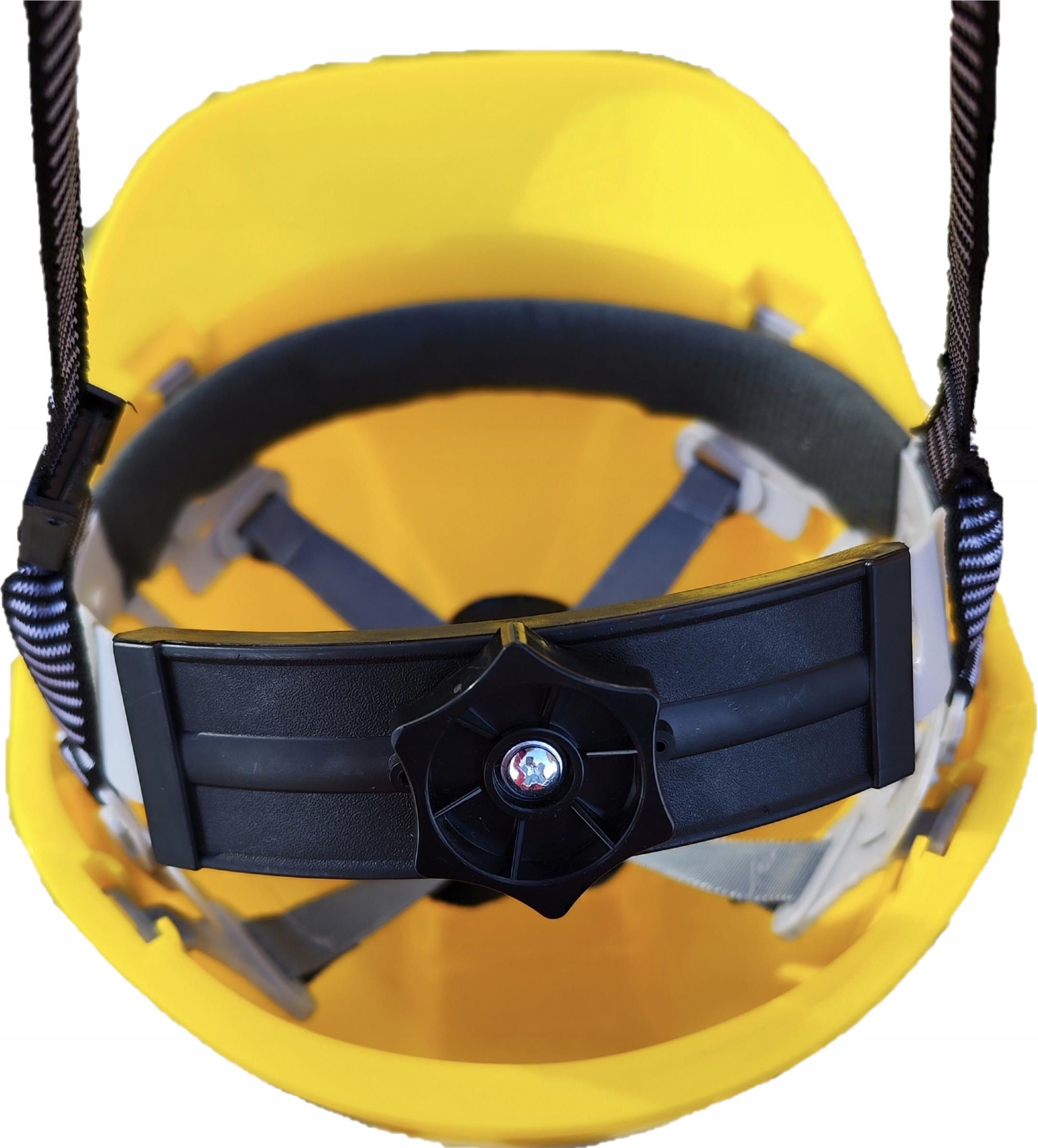 Agro-Mar Toruń Kask Roboczy Wentylowany Hełm Ochronny Bhp Żółty - Ceny ...