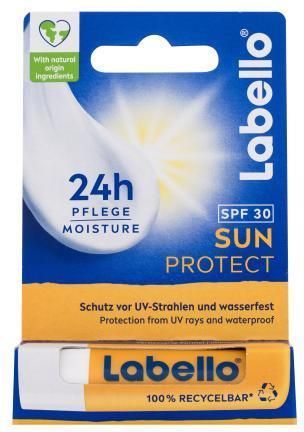 Labello Sun Protect 24H Moisture Lip Balm Spf30 Balsam Do Ust 4,8g ...