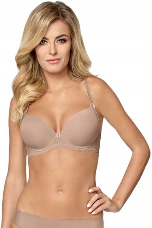 Biustonosz push up Ida Nipplex mocca 70C - Ceny i opinie - Ceneo.pl