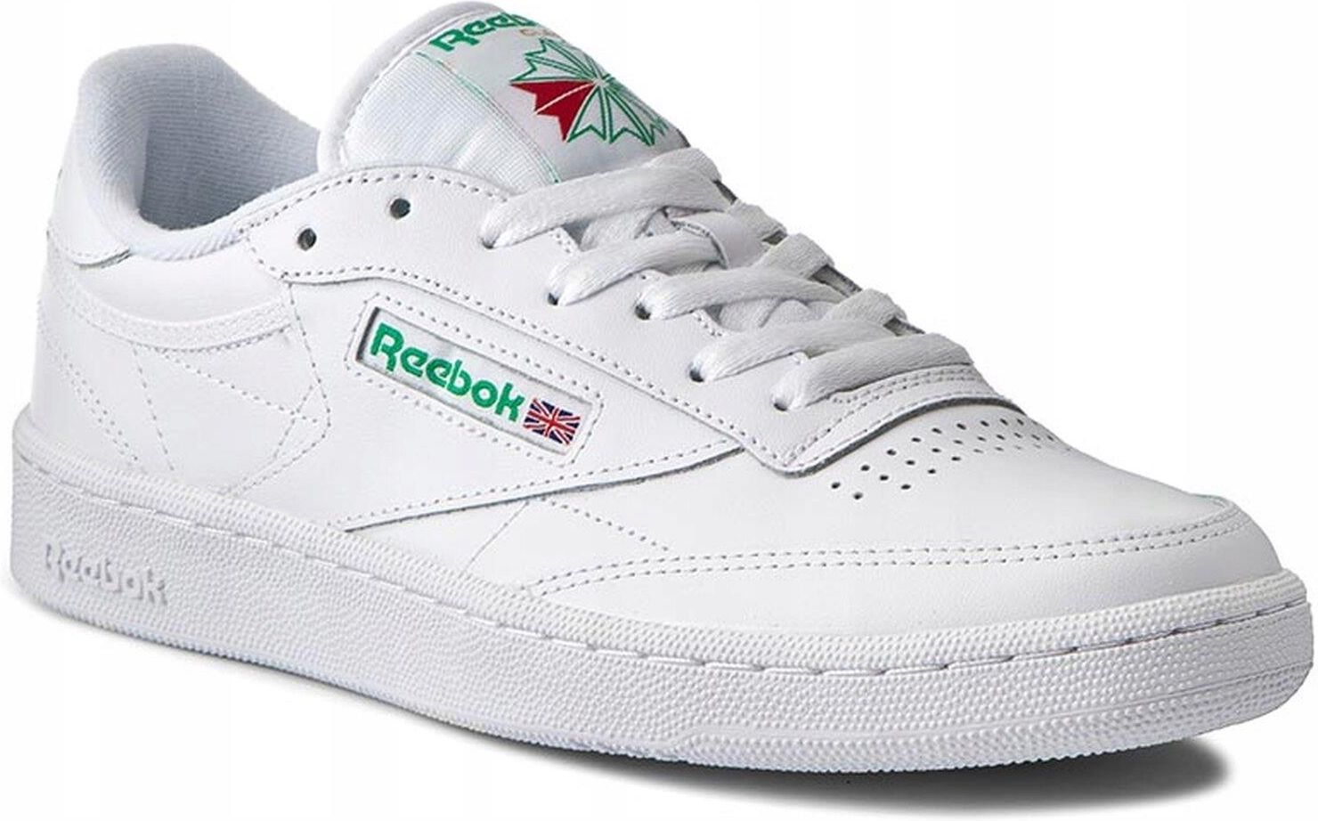 Reebok Buty Club C 85 AR0456 White/Green - Ceny i opinie - Ceneo.pl