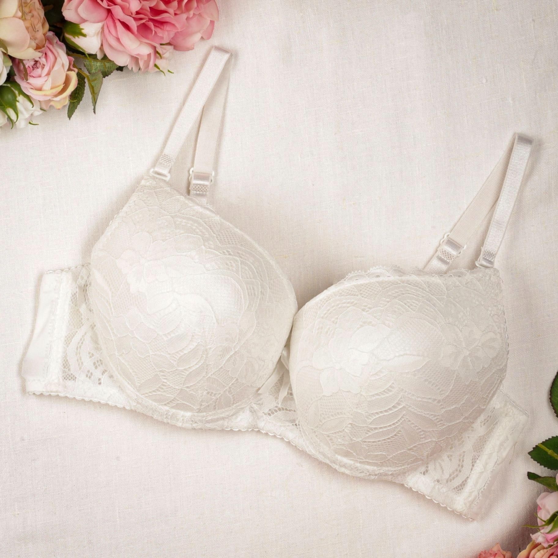 Born2Be Beżowy Biustonosz damski 80B Push-up - Ceny i opinie - Ceneo.pl