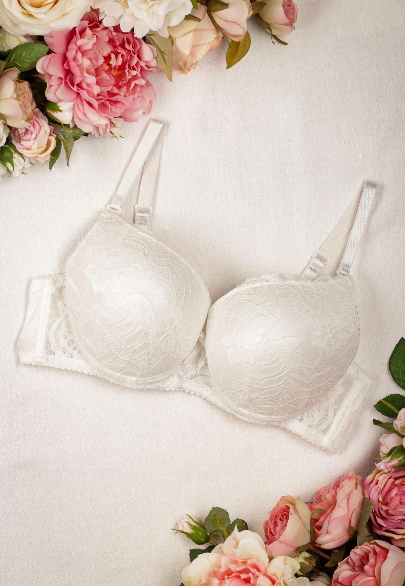 Born2Be Beżowy Biustonosz damski 80B Push-up - Ceny i opinie - Ceneo.pl