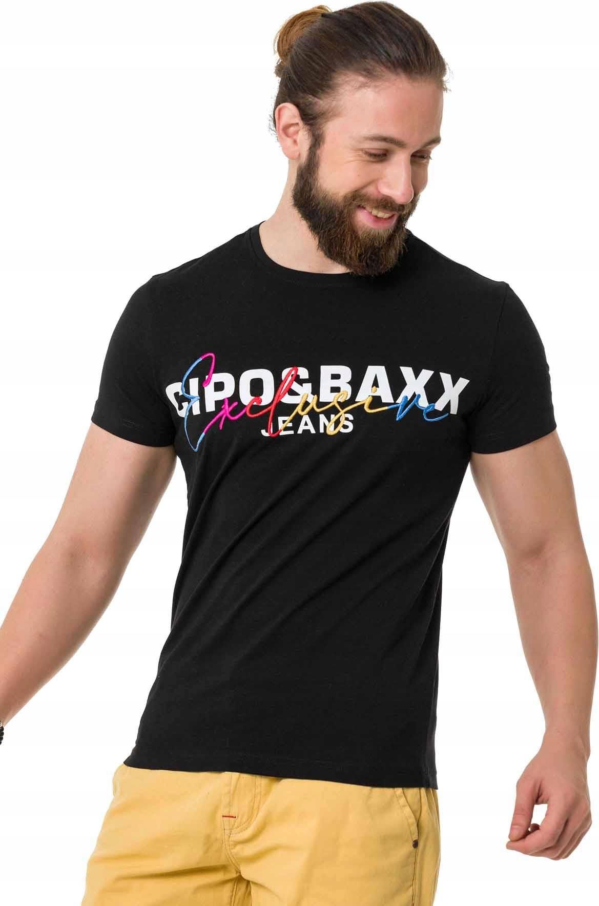 Męska Koszulka T-shirt Logo Cipo Baxx - Ceny i opinie - Ceneo.pl