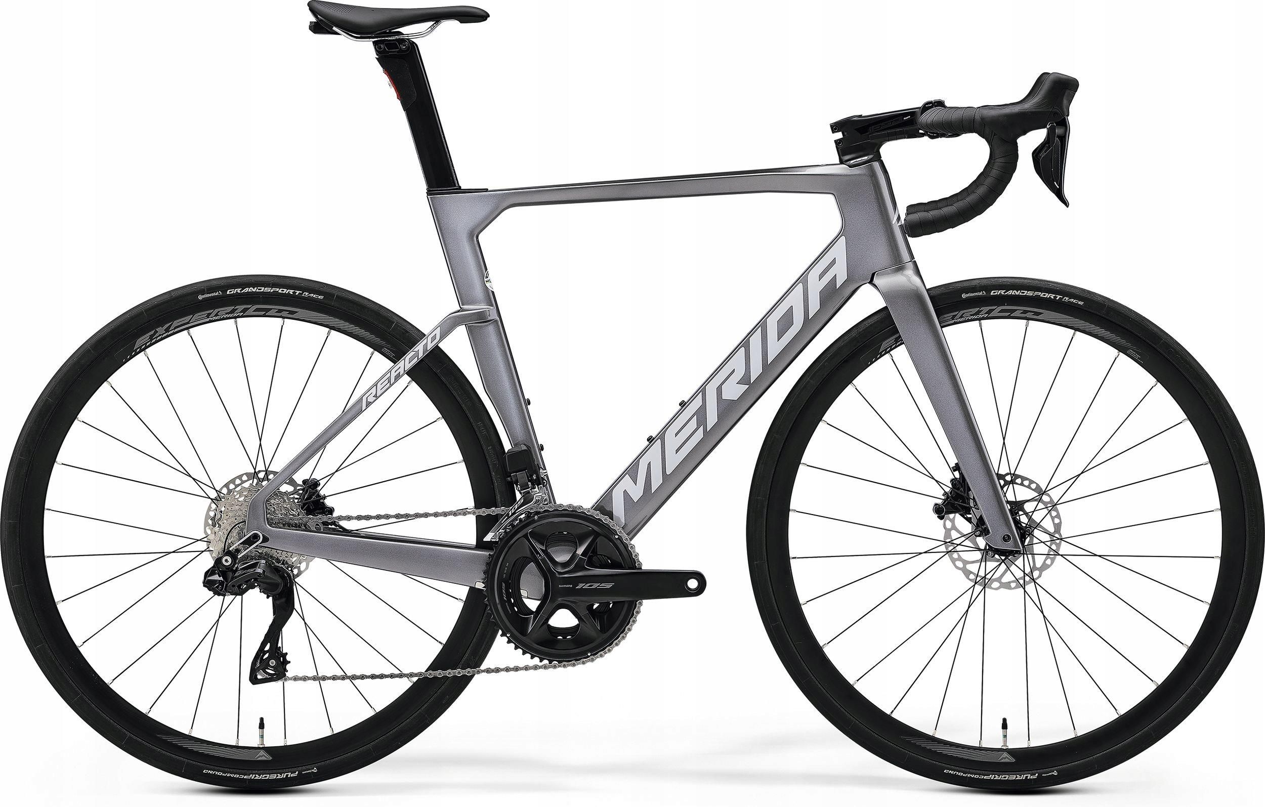 Merida Reacto 6000 Di2 Aero Szary 28 2024 - Rowery Szosowe - Ceny i ...