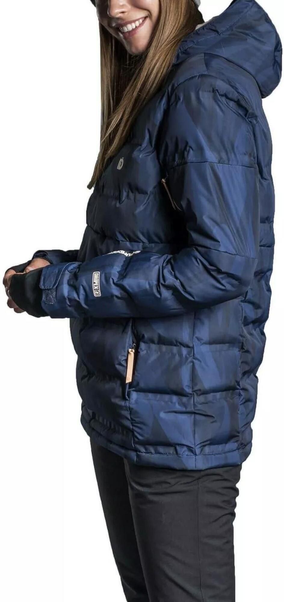 Kurtka Narciarska Everett Padded Anorak - Granatowa - Ceny i opinie ...