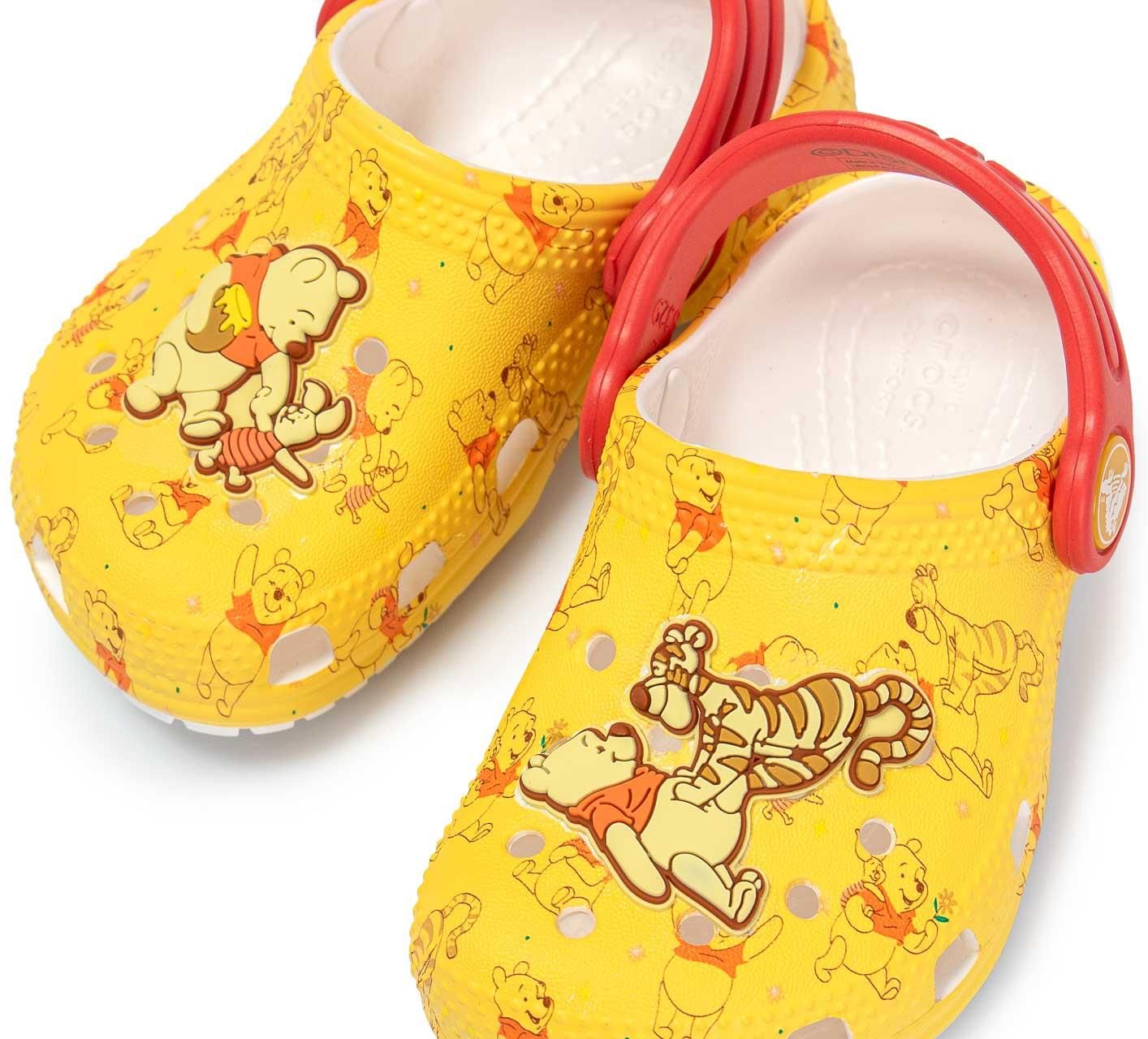 Klapki dziecięce Crocs Disney Winnie The Pooh 208358-94S 24/25 - Ceny i ...