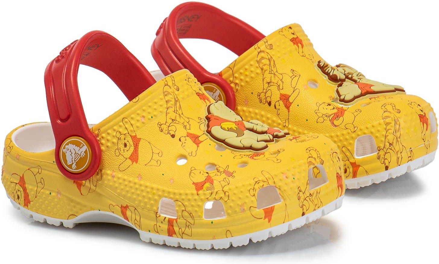 Klapki dziecięce Crocs Disney Winnie The Pooh 208358-94S 24/25 - Ceny i ...