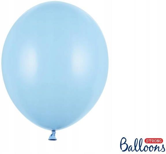 Party Deco Balony Lateksowe Strong Niebieskie Pastel Baby Blue 30Cm ...