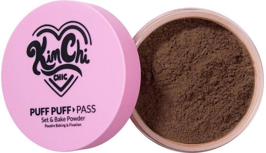 Kimchi Chic Puff Pass Loose Setting Powder Puder Utrwalający Chocolate ...
