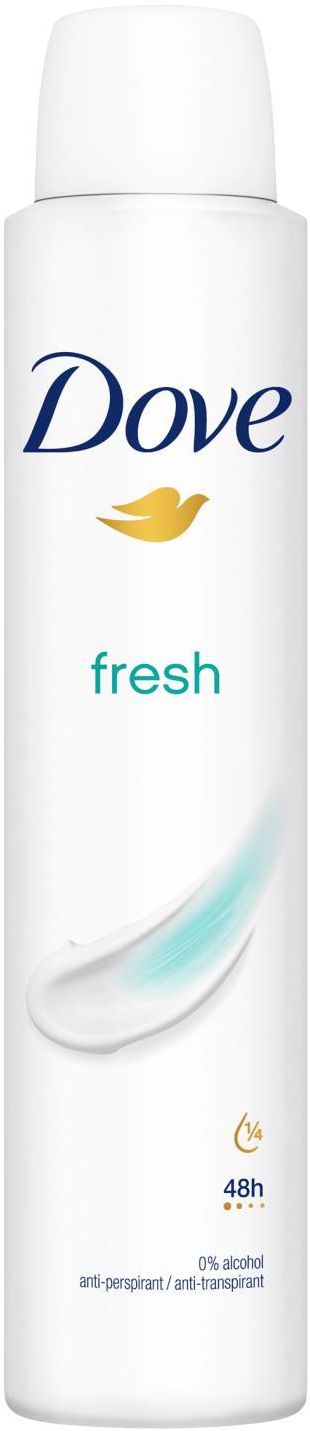 Dove Fresh Antyperspirant Spray 200 ml - Opinie i ceny na Ceneo.pl