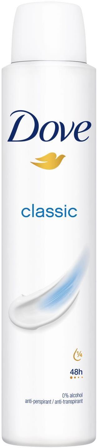 Dove Classic Antyperspirant Spray 200 ml - Opinie i ceny na Ceneo.pl