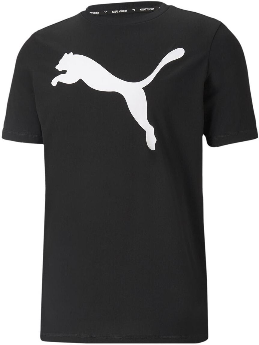 Puma Męska Koszulka T-Shirt Active Big Logo Tee Black 586724 01 ...