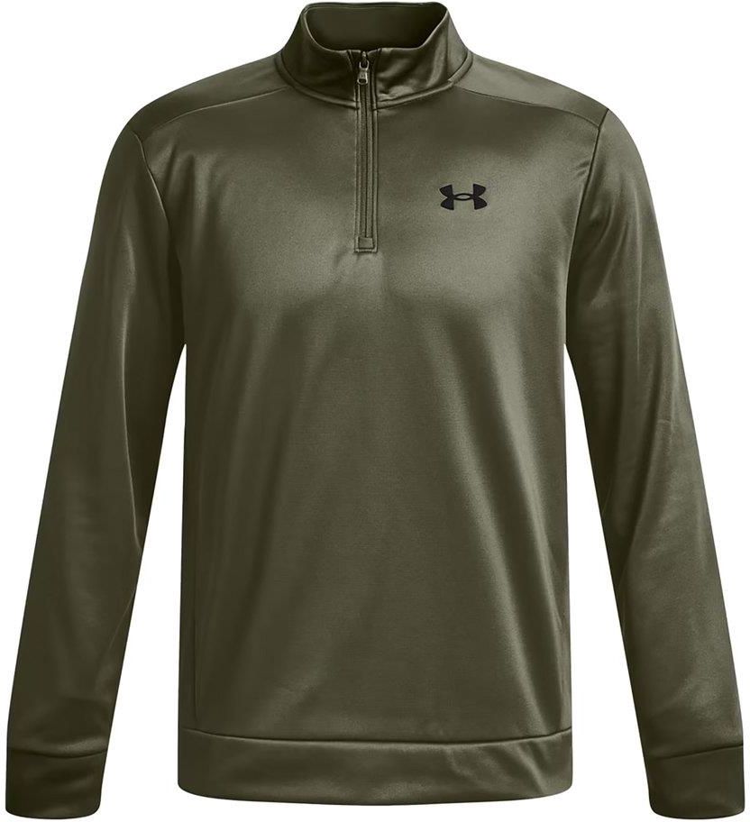Under Armour Bluza Treningowa Męska Armour Fleece 1 4 Zip Zielona ...