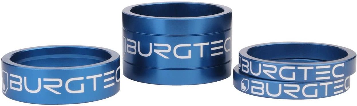 Podkładki Pod Mostek Kierownicy Burgtec Stem Spacers 1 1/8 Deep Blue ...