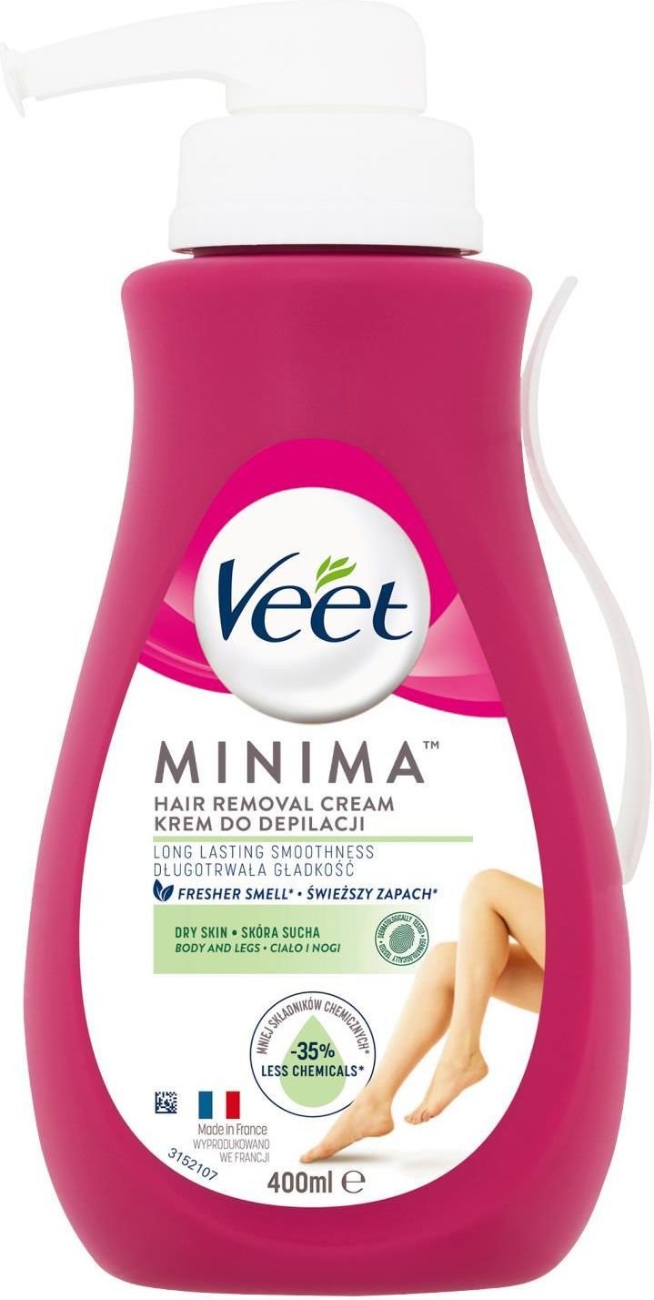 Veet Minima Krem Do Depilacji 400 ml - Opinie i ceny na Ceneo.pl
