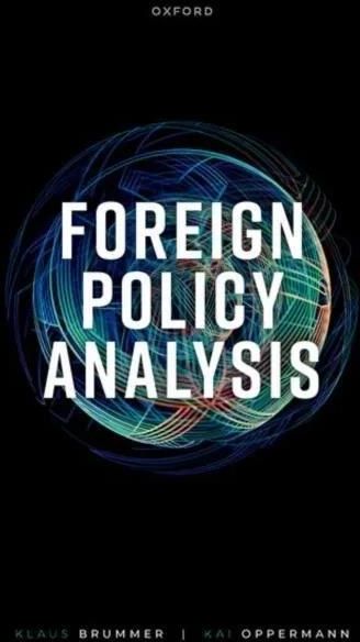 Foreign Policy Analysis 1/e (Paperback) - Literatura obcojęzyczna ...