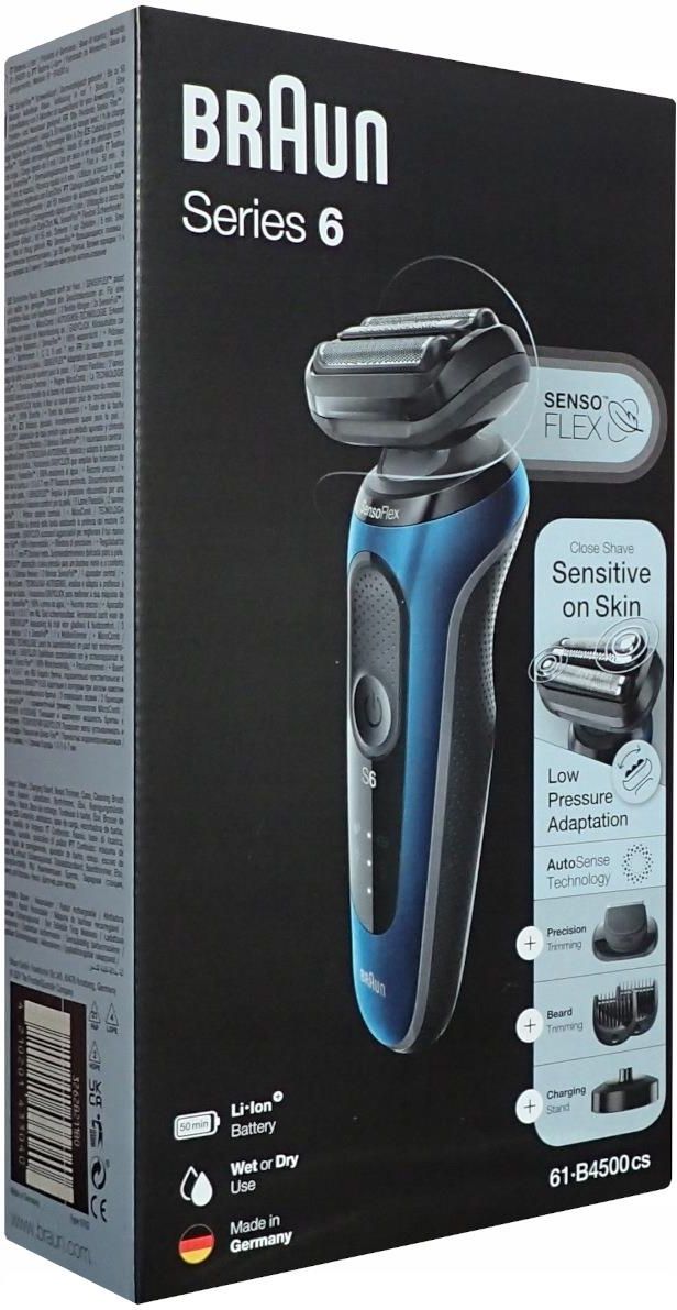 Golarka Braun Series 6 61-B4500cs - Opinie i ceny na Ceneo.pl