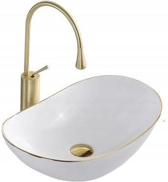 Umywalka Veldman Zuzan 48Cm OS311948WHKGL - Opinie i ceny na Ceneo.pl