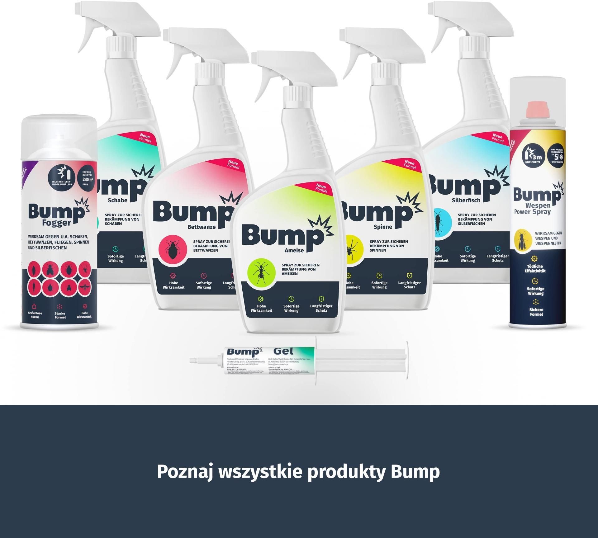 Bump Wespen Gaśnica Na Osy I Szerszenie Oraz Gniazda Spray Przeciw Osom ...