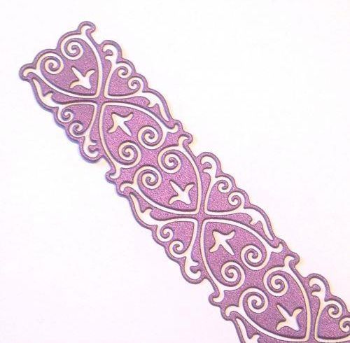 Scrapki Ażur Border 28x3cm Metallic Violet 220gr 1szt. - Ceny i opinie ...