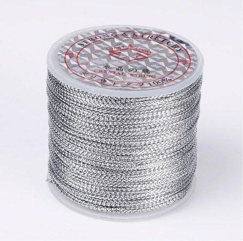 Metallic Cord 0.8mm Silver 100m 1szt. - Ceny i opinie - Ceneo.pl